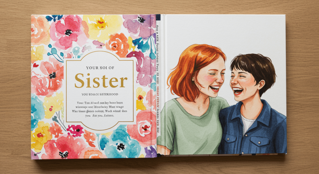 How To Make A Book For Sister