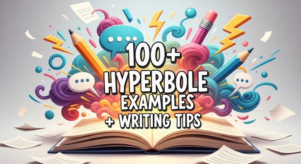 100+ Hyperbole Examples + Writing Tips