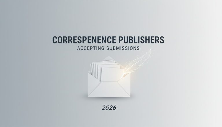 Correspondence Publishers Accepting Submissions 2026
