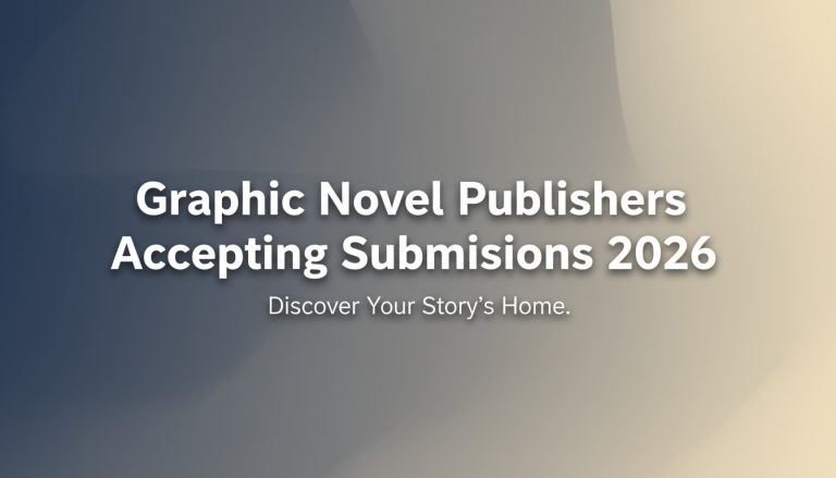Graphic Novel Publishers Accepting Submissions 2026