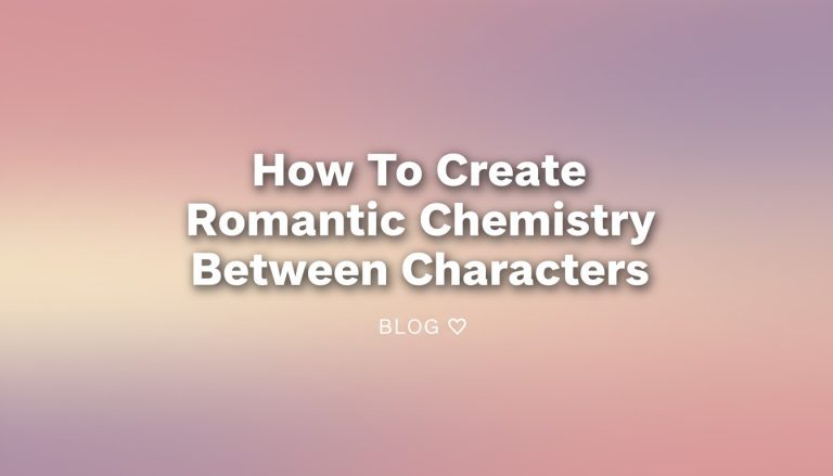 How To Create Romantic Chemistry Between Characters