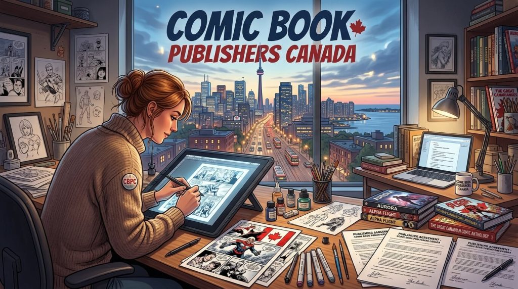 Comic Book Publishers In Canada